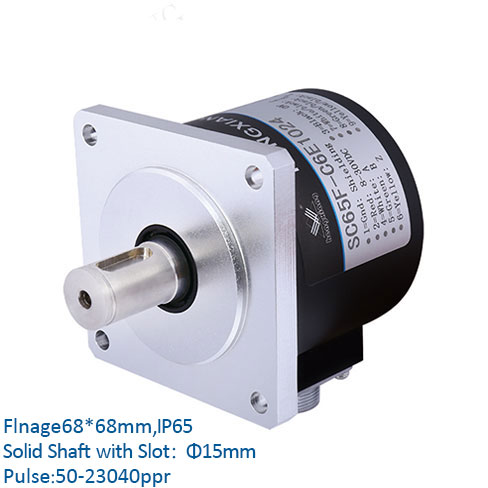 S50F Shaft Incremental encoder with Flange Photoel...